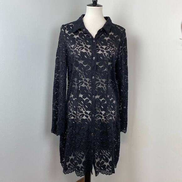 Vertigo Paris | Sweaters | New Vertigo Collection Black Lace Cardigan ...